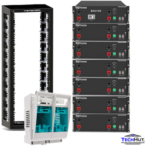 Dyness High Voltage Battery Rack 30.72kwh BX51100HV incl BDU