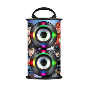 Warner barrel bluetooth speaker - Justice League